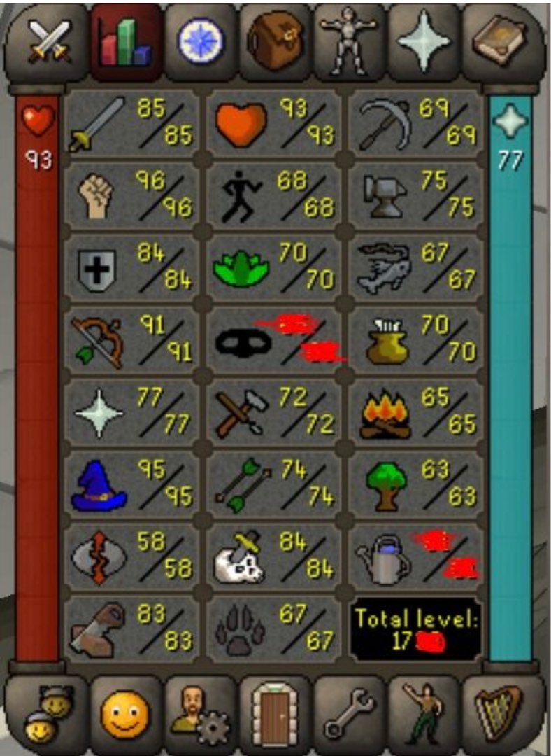 Osrs account RuneScape account 1700+, Video Gaming, Video Games, Others ...