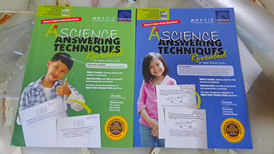 P6 PSLE science OEQ CER, Hobbies & Toys, Books & Magazines, Assessment ...