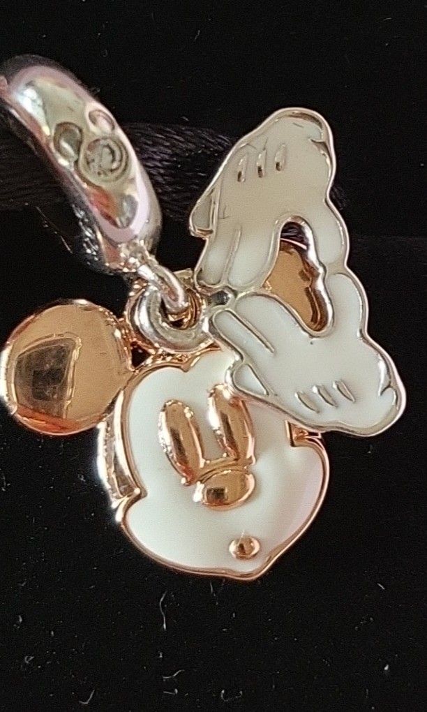 Pandora Mickey Mouse Double Dangle Charm, Women's Fashion, Jewelry ...