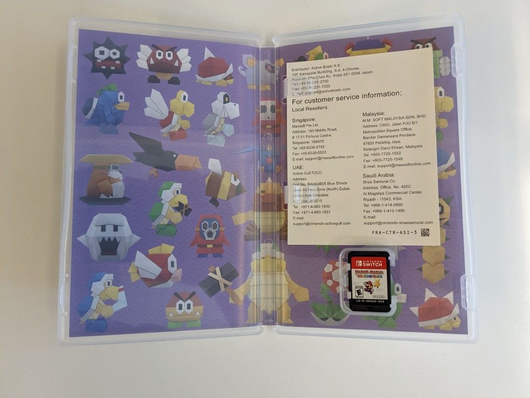 Paper Mario - Nintendo Switch, Video Gaming, Video Games, Nintendo on ...