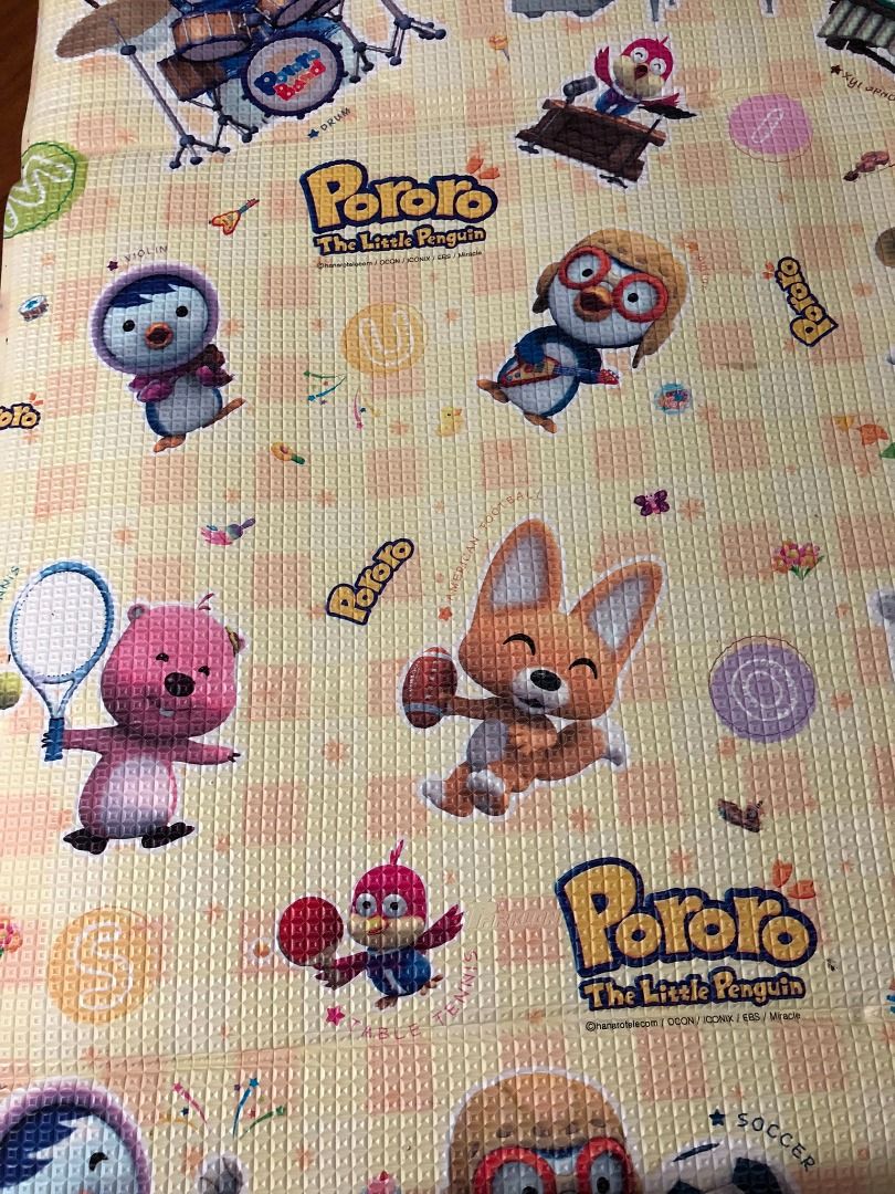 PARKLON 1st Edition Playmat Pororo Magic Carpet Wellbeing Double Plus ...