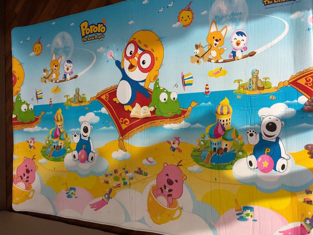 PARKLON 1st Edition Playmat Pororo Magic Carpet Wellbeing Double Plus ...