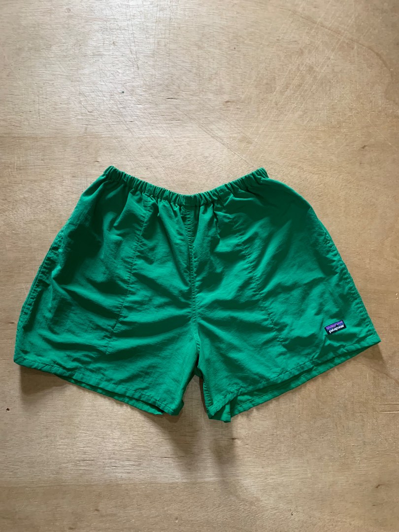 PATAGONIA GREEN BAGGIES, Men's Fashion, Bottoms, Shorts on Carousell