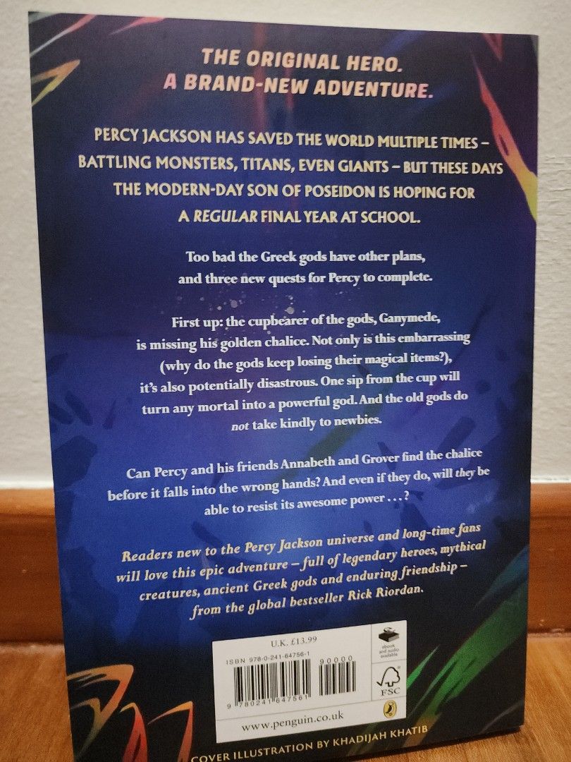 Percy Jackson and the Olympians- Chalice of the Gods (PJO BOOK 6 ...