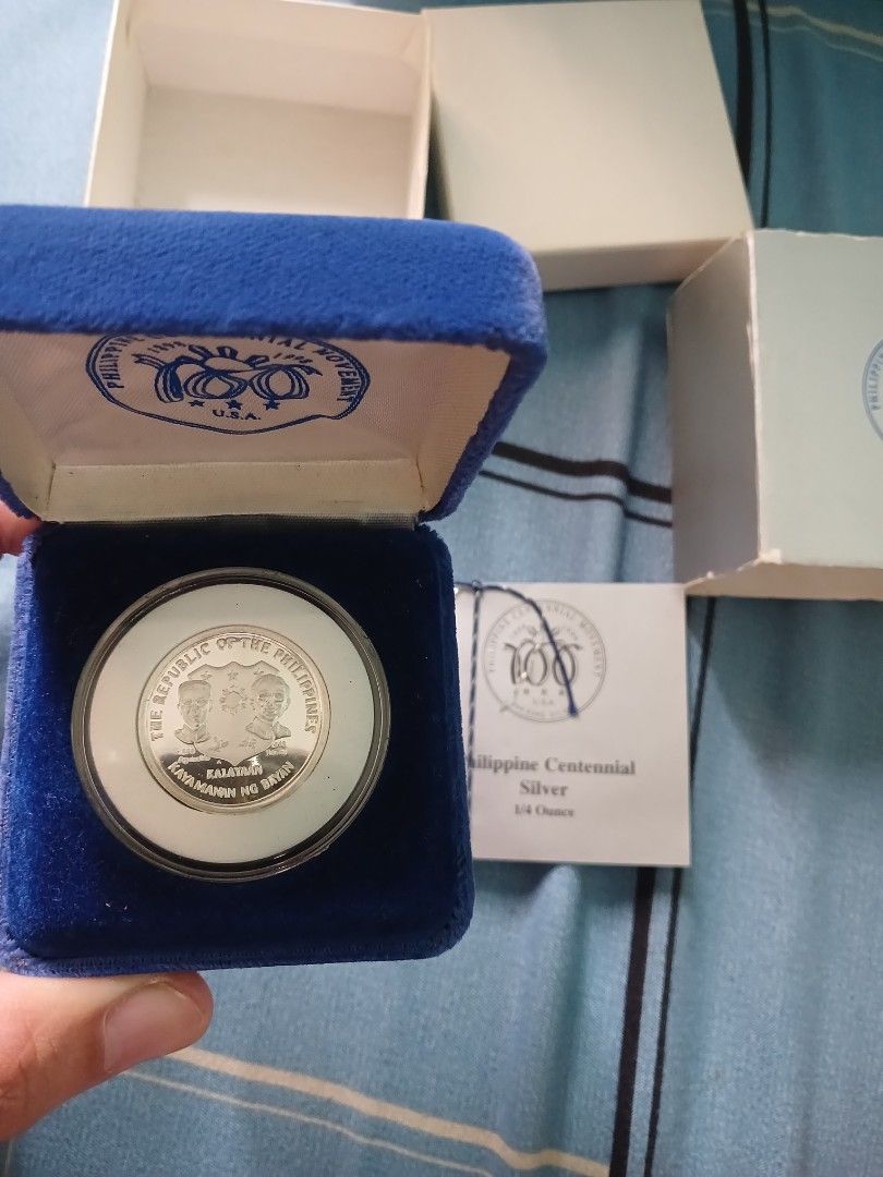 Phil. Centennial silver coin, Hobbies & Toys, Memorabilia ...