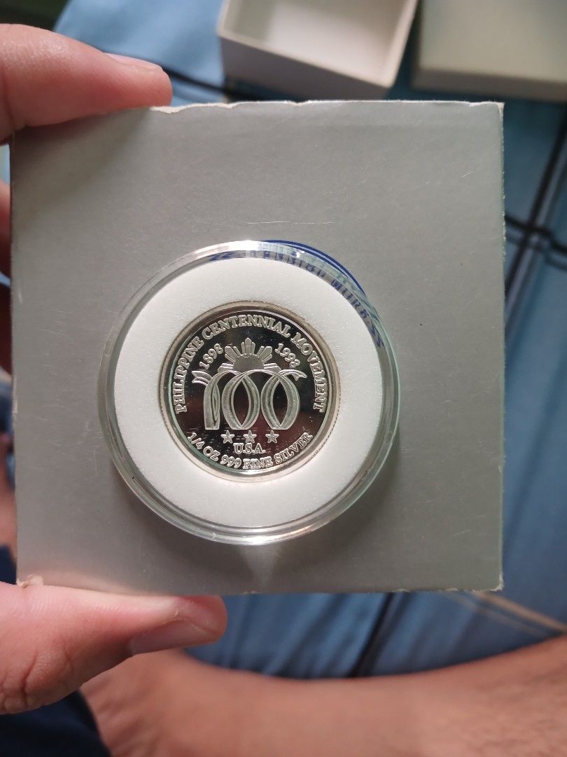 Phil. Centennial silver coin, Hobbies & Toys, Memorabilia ...