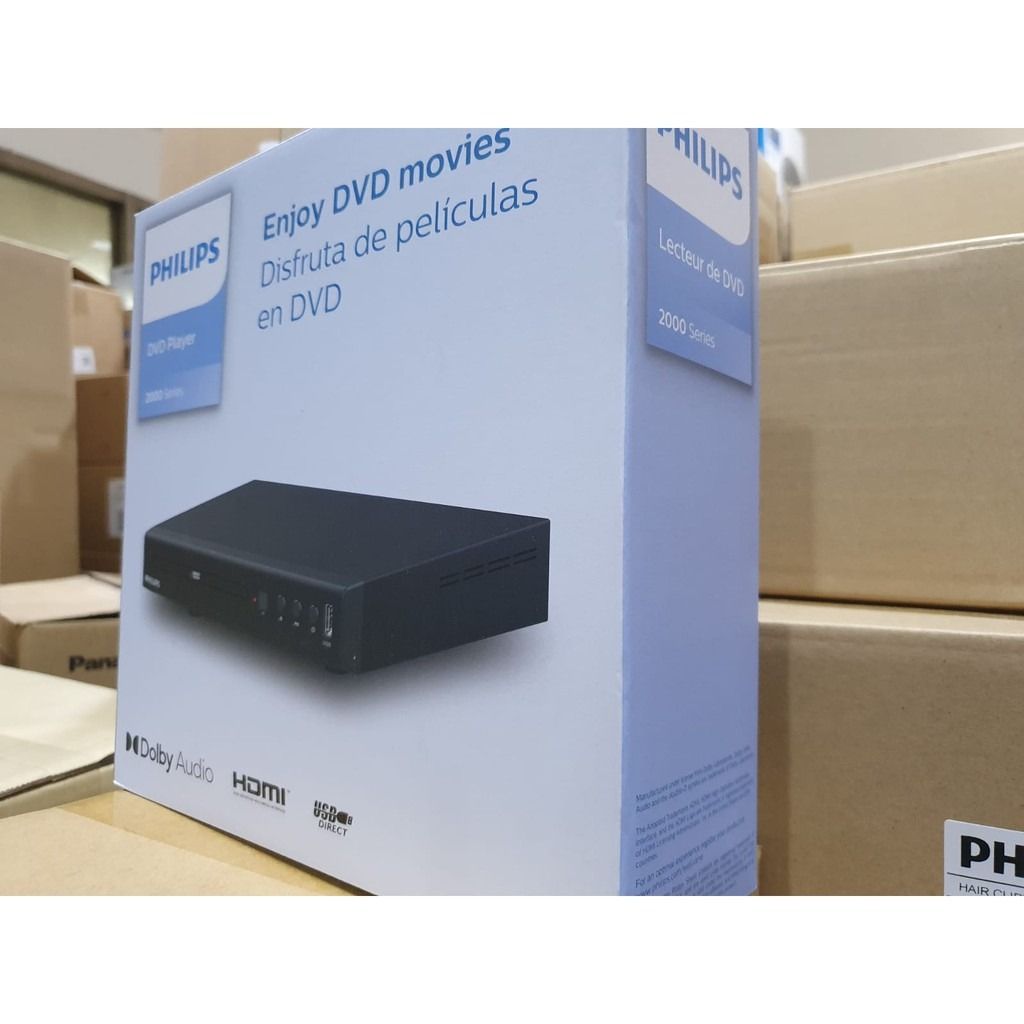 Philips DVD Player 2000 Series TAEP200/12, TV & Home Appliances, TV ...