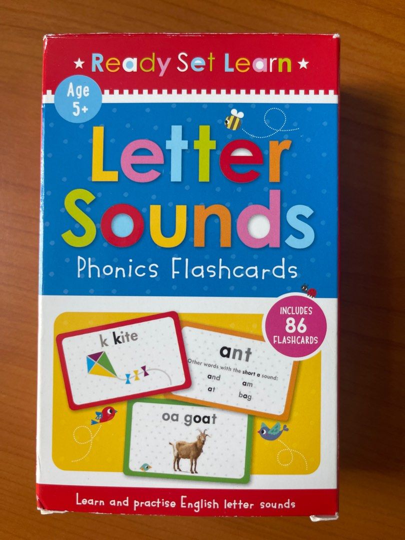 Phonics flashcards, Hobbies & Toys, Books & Magazines, Children's Books ...