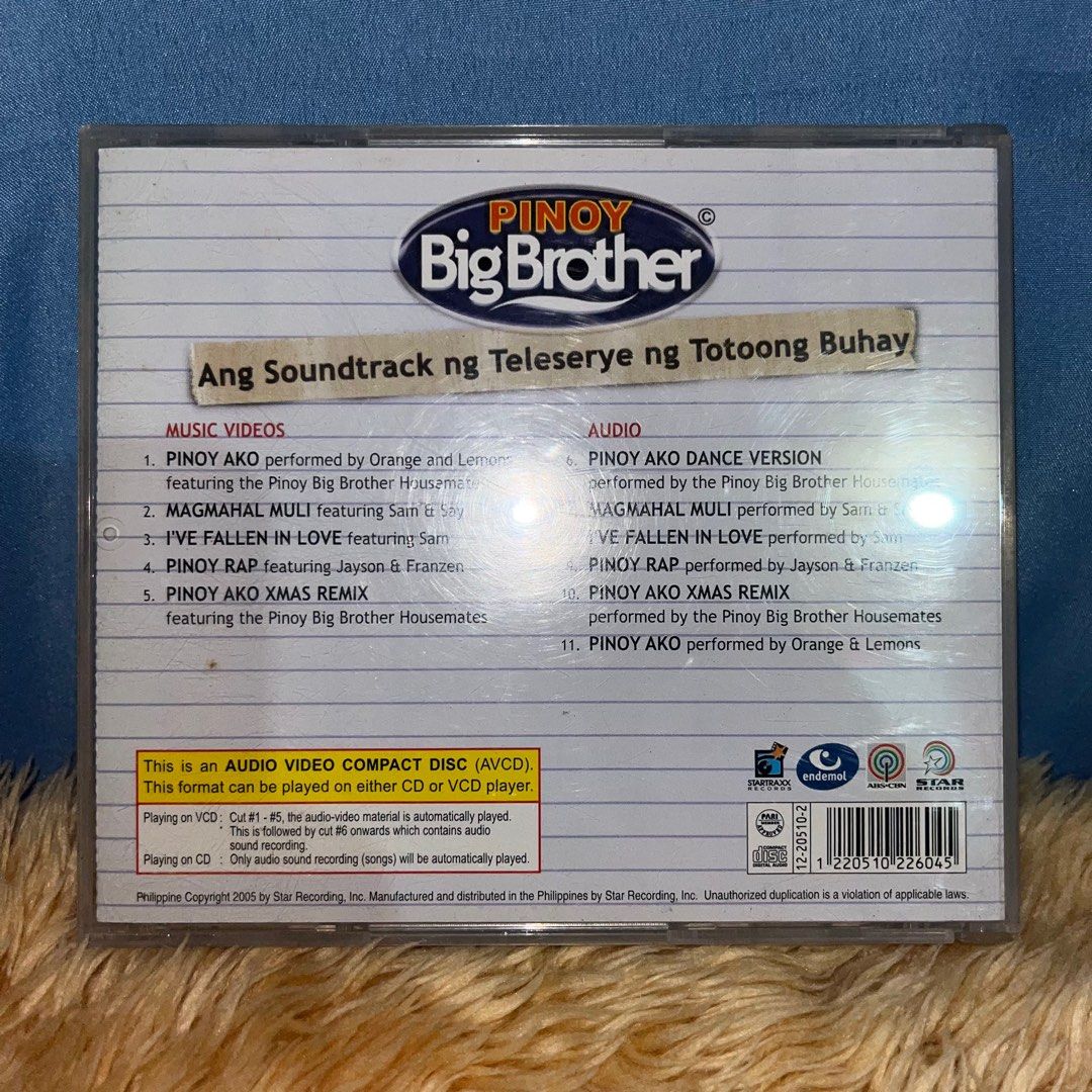 Pinoy Big Brother Season 1 Official Soundtrack featuring Sam Milby and ...