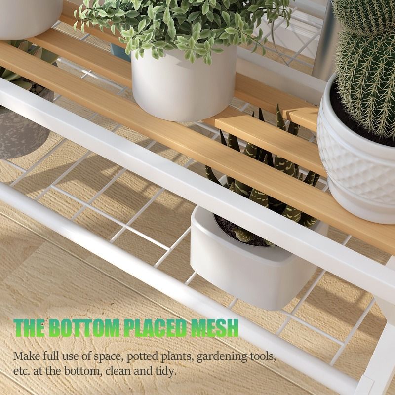 Plant Rack Flower Pot Stand Flower Rack Multi-Layer Plant Stand Indoor ...