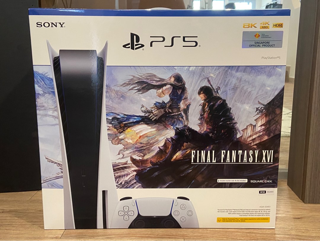 PlayStation 5 (PS5) Disc Version, Video Gaming, Video Game Consoles ...