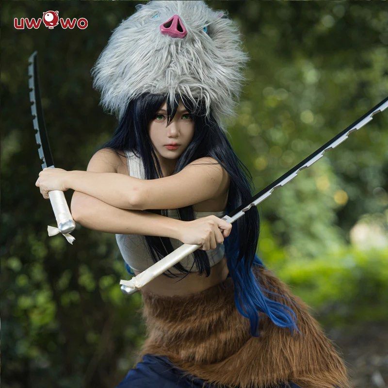 [PO] Inosuke Hashibira Genderbend Cosplay Demon Slayer: Kimetsu no ...