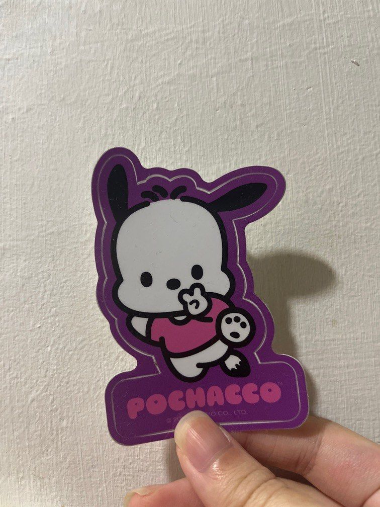 Pochacco Sticker - Official Sanrio, Hobbies & Toys, Memorabilia ...