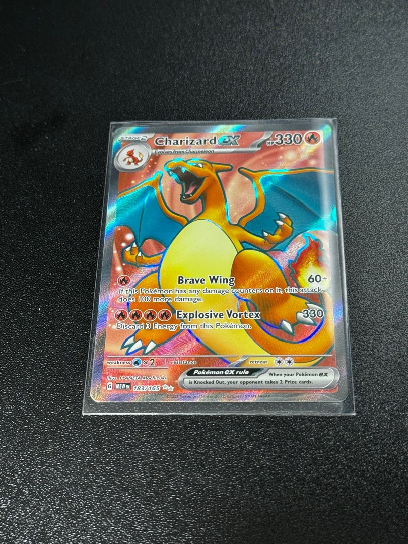 Pokemon 151 Full Art Charizard ex, Hobbies & Toys, Toys & Games on ...