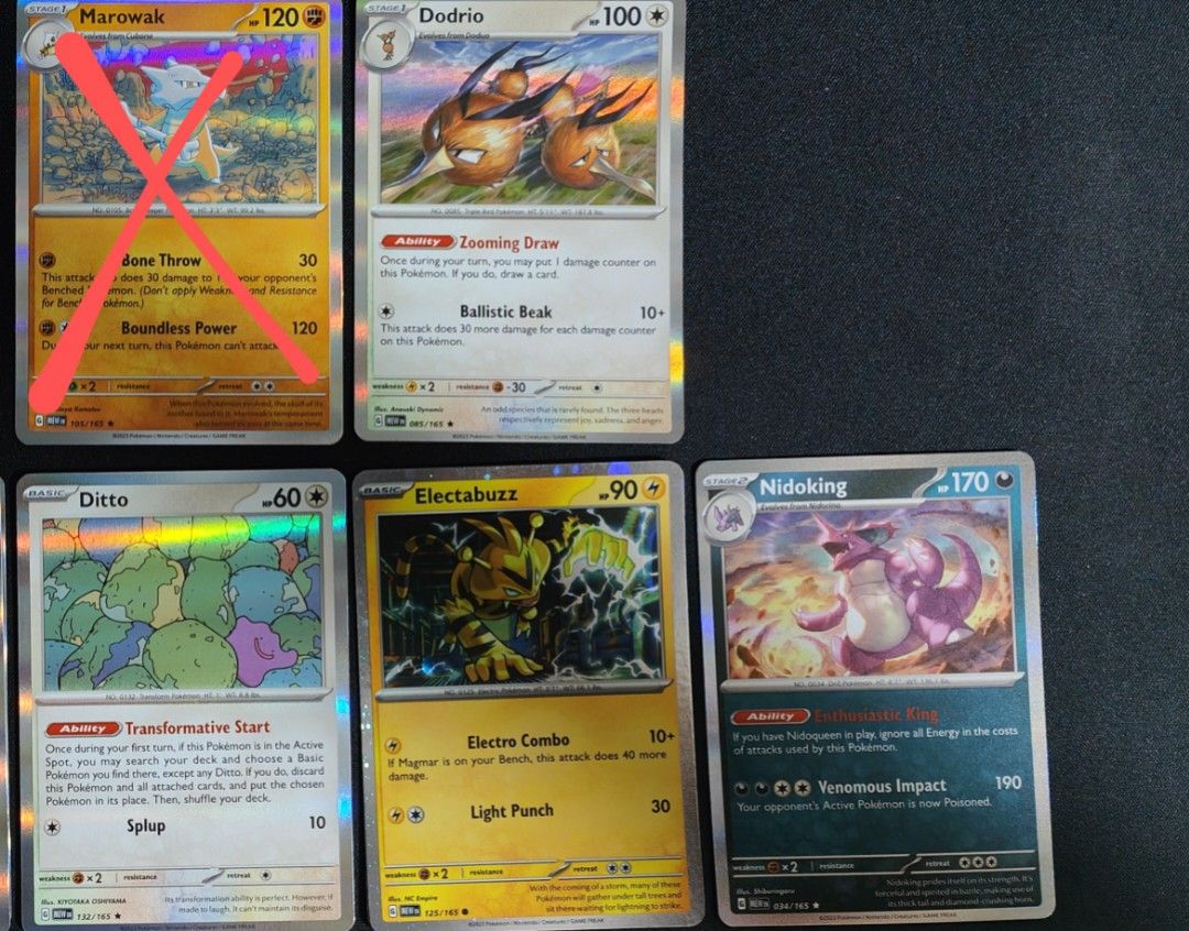 Pokemon 151 Holo Cards, Hobbies & Toys, Toys & Games on Carousell