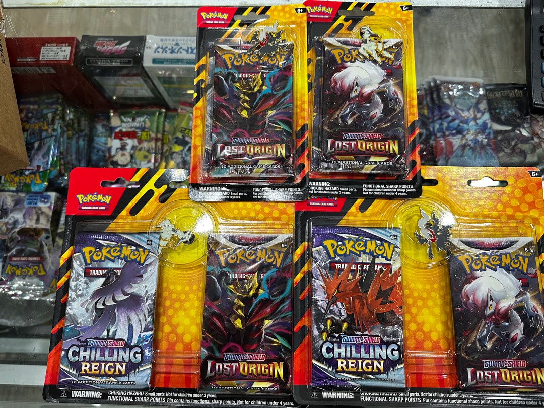 Pokemon 2 pack blister pin single wide double wide arceus / Darkrai ...