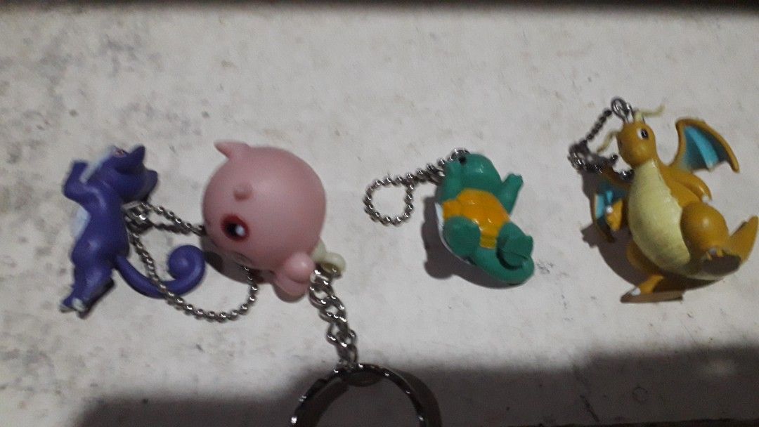 Pokemon keychains, Hobbies & Toys, Toys & Games on Carousell