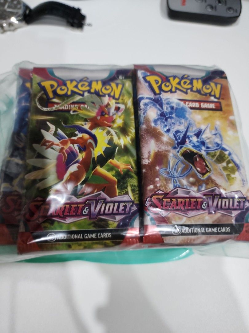 Pokemon sv01 scarlet violet base set booster packs box, Hobbies & Toys, Toys & Games on Carousell