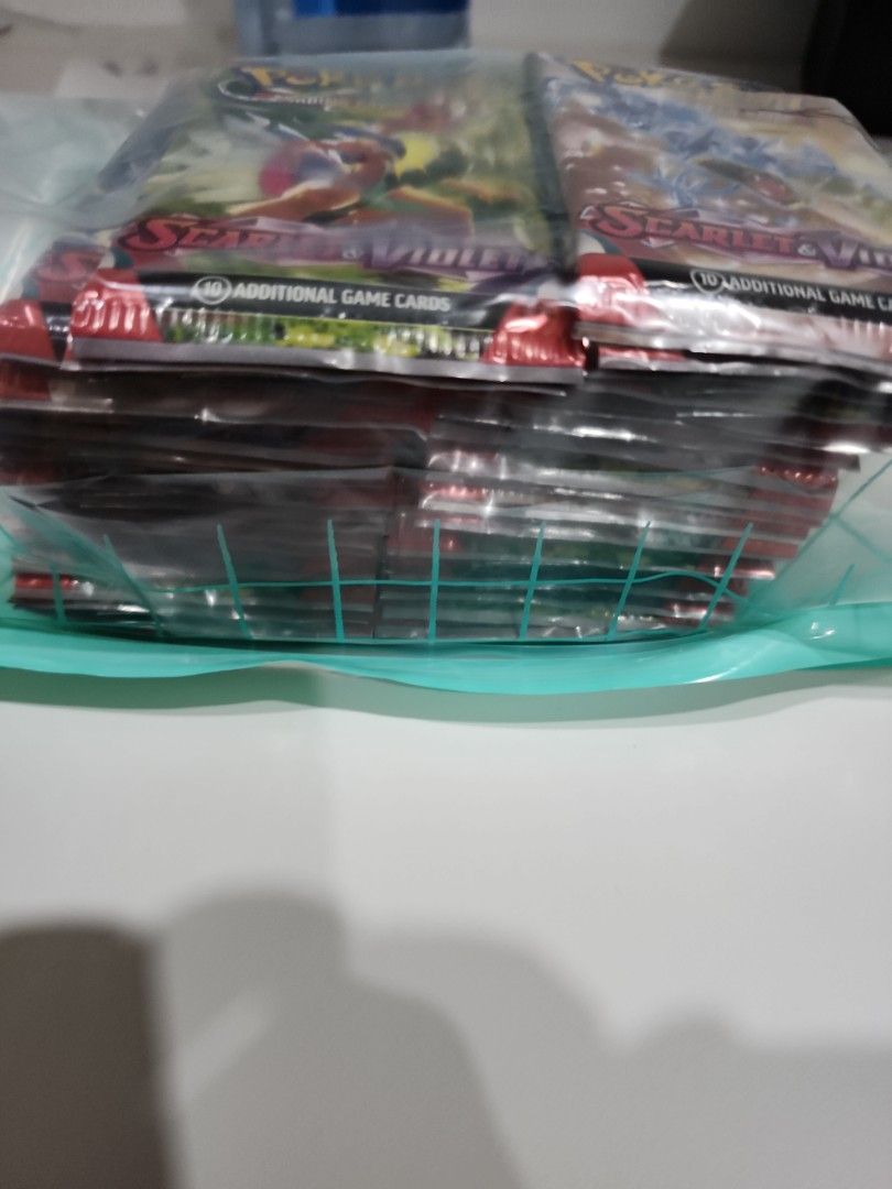 Pokemon sv01 scarlet violet base set booster packs box, Hobbies & Toys, Toys & Games on Carousell