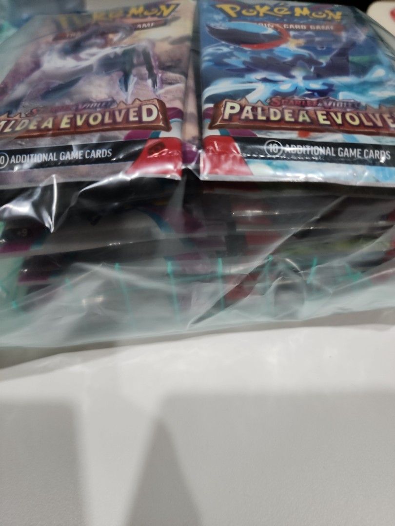 Pokemon sv02 scarlet violet paldea evolved booster packs box, Hobbies & Toys, Toys & Games on ...