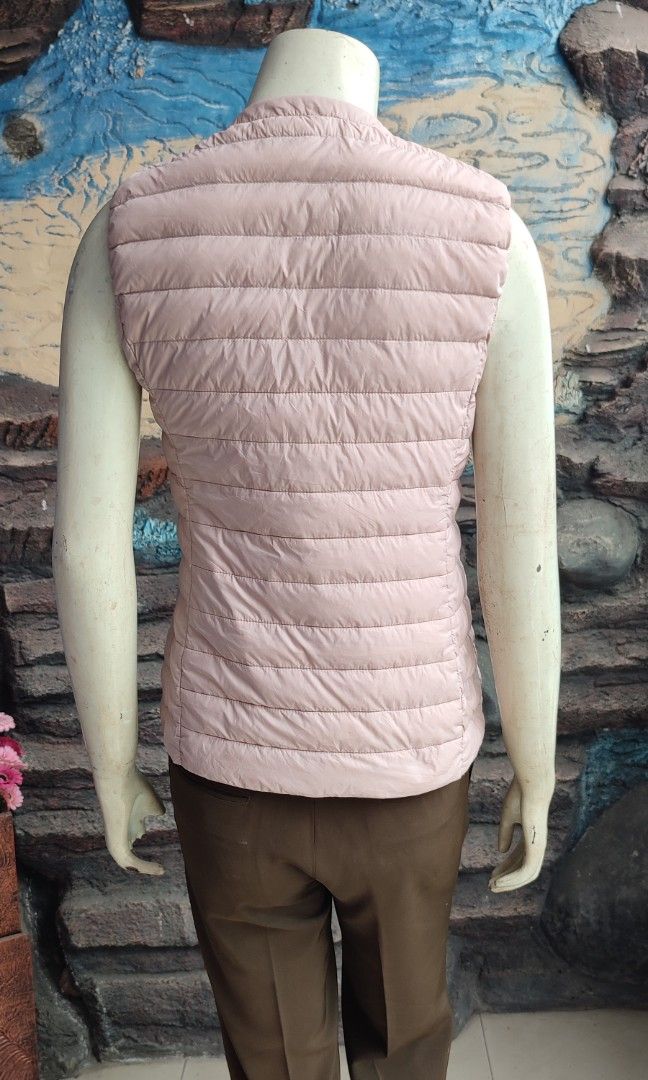 POLHAM Air Plus Down Vest Ultralight Rompi Bulu Angsa Pink Salem ...