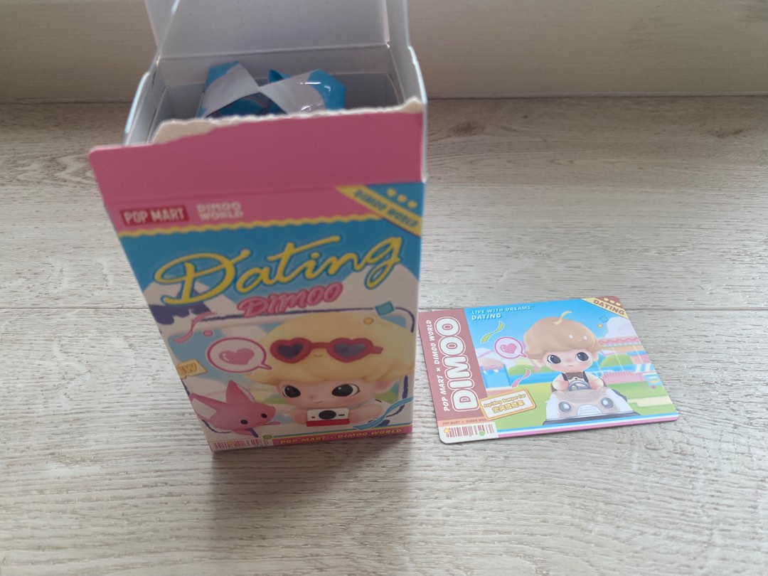 Popmart Dimoo Dating - Joyriding Bumper Car, Hobbies & Toys, Toys ...