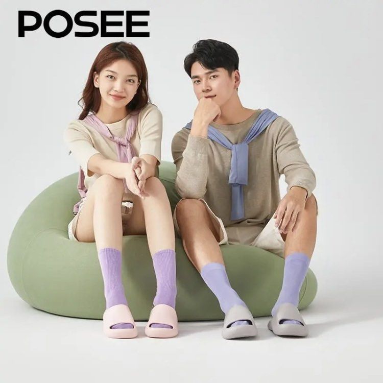 POSEE thick slides, Men's Fashion, Footwear, Flipflops and Slides on ...
