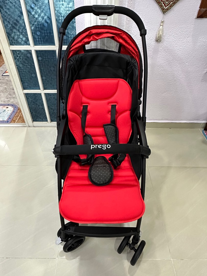 Prego S507 Reversible Handle Stroller, Babies & Kids, Going Out ...