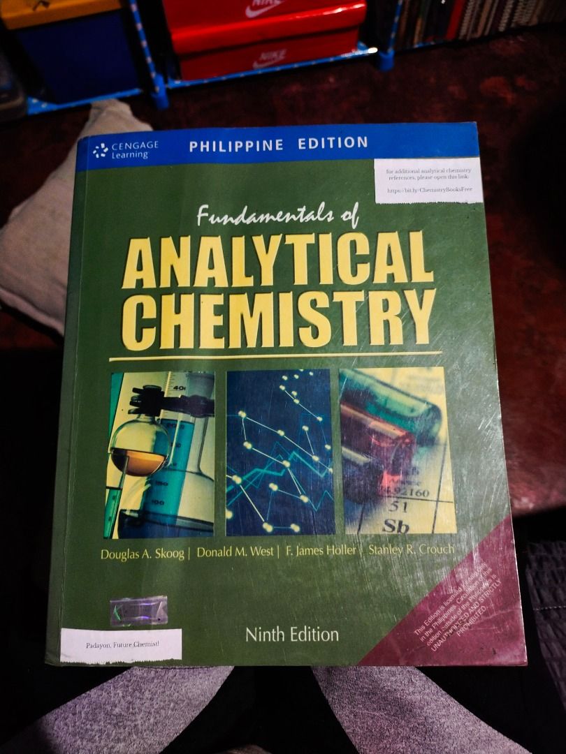 Fundamentals of Analytical Chemistry by Skoog et. al., Hobbies & Toys, Books & Magazines ...
