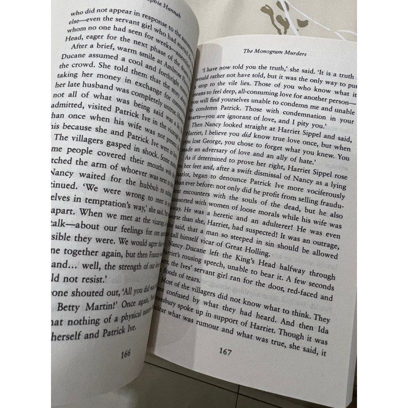 preloved original english the monogram murders sophie hannah eng, Buku ...