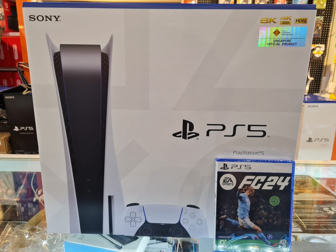 Sony PS5 Disc Version Free PS5 EA FC24 Game Disc + 1 more selected game ...