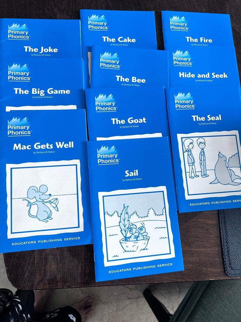 Primary Phonics Set A (10 books)/ Montessori, Hobbies & Toys, Books ...