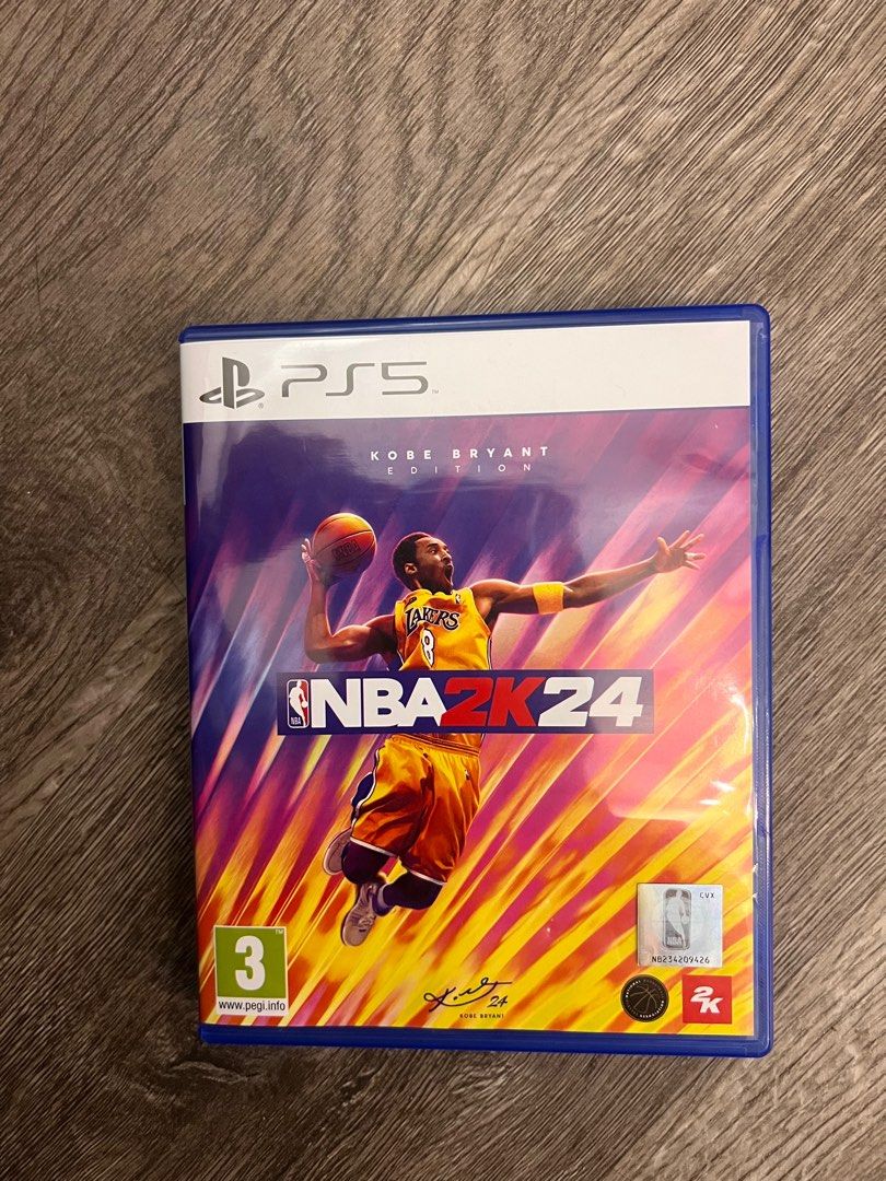 PS5 NBA 2K24 Kobe Bryant Edition, Video Gaming, Video Games, PlayStation on Carousell
