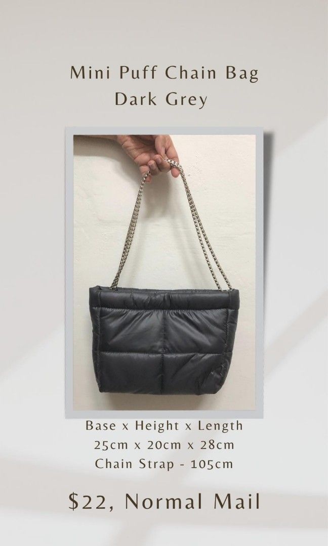 Puff bag, Women's Fashion, Bags & Wallets, Purses & Pouches on Carousell