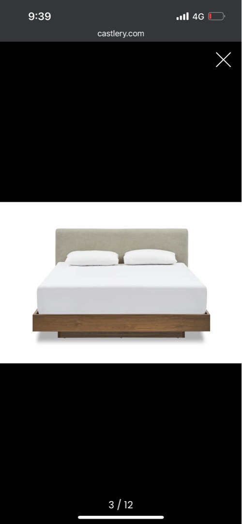 Queen Bedframe from Castlery - Joseph Bed, Furniture & Home Living ...