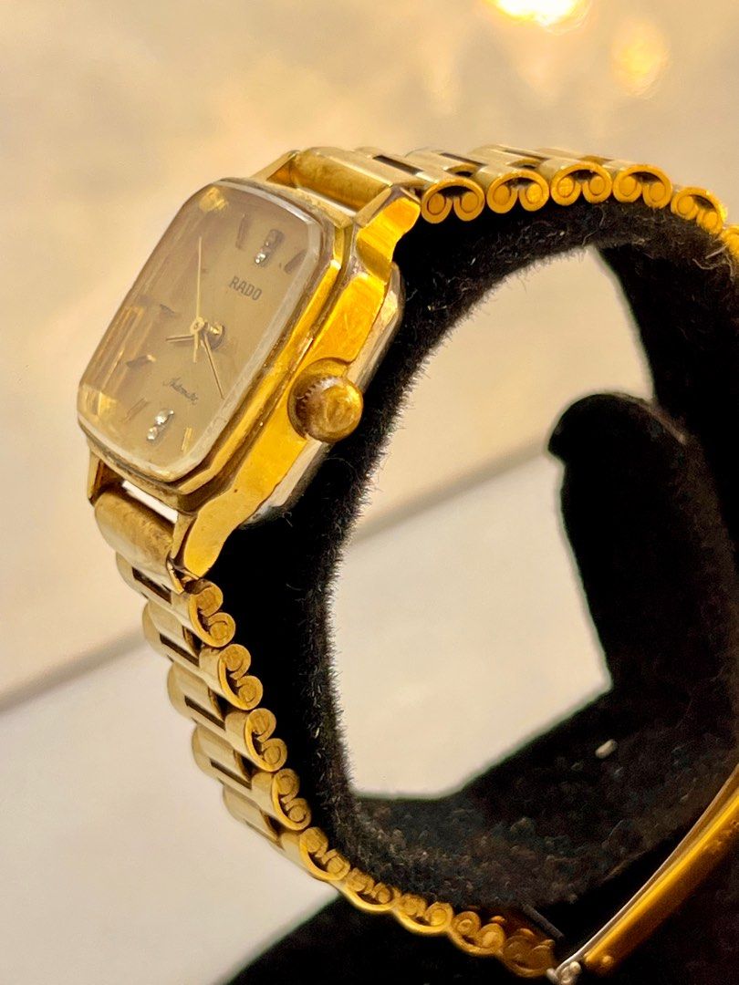 RADO Vintage Gold (gp) Ladies watch, Luxury, Watches on Carousell