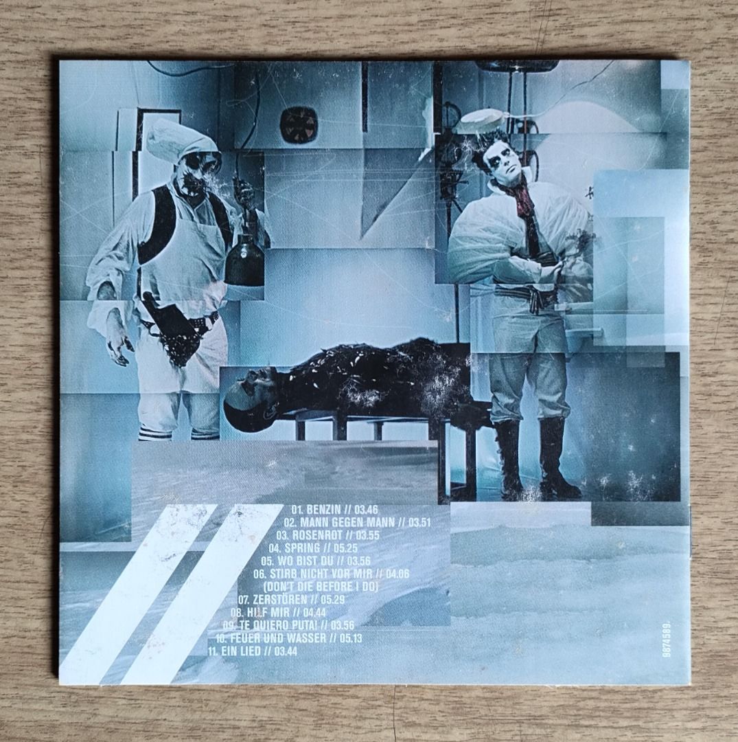 Rammstein Rosenrot Album (Limited Edition), Hobbies & Toys, Music ...