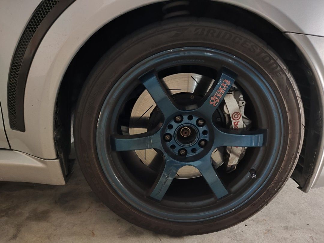 Rays gram lights 57dr for Evo / evolution, Car Accessories, Tyres ...