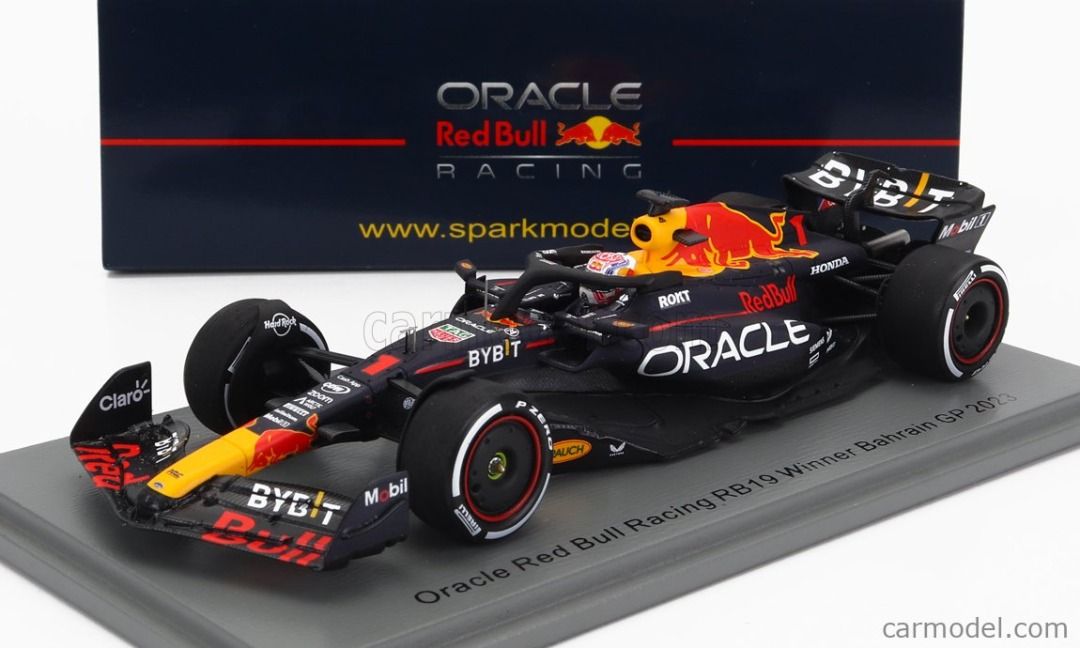 Red Bull F1 2023 1/43 Max Verstappen model cars by Spark models ...