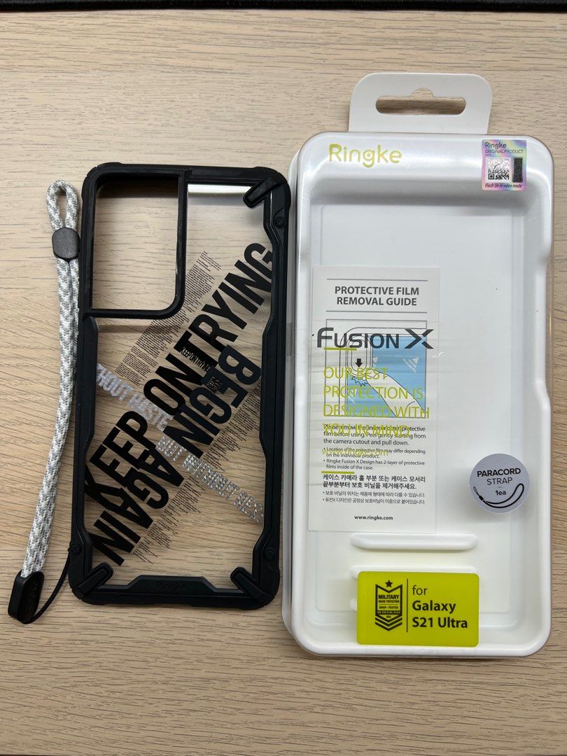 Ringke Fusion X Case for Samsung Galaxy S21 Ultra, Mobile Phones ...