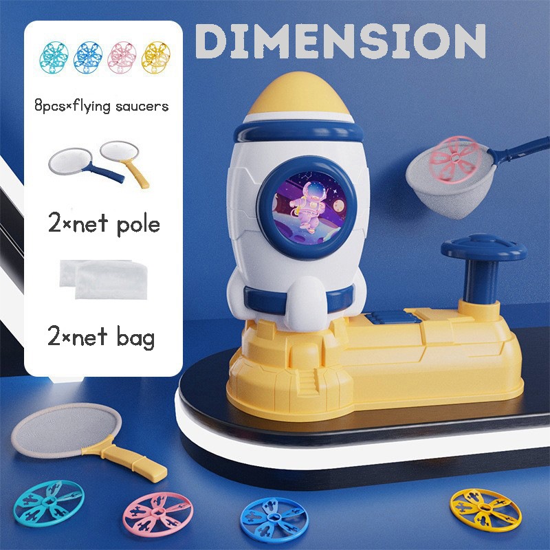 Rocket Foot-Powered Flying Disc Toy Boosts Kids' Fitness and Sport ...