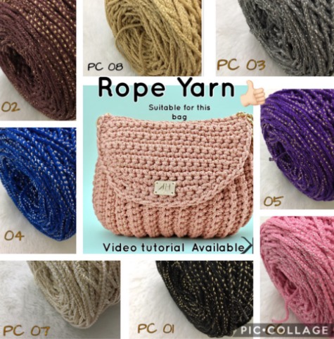 Rope yarn 3mm thickness hollow macrame cord, Hobbies & Toys, Stationery ...