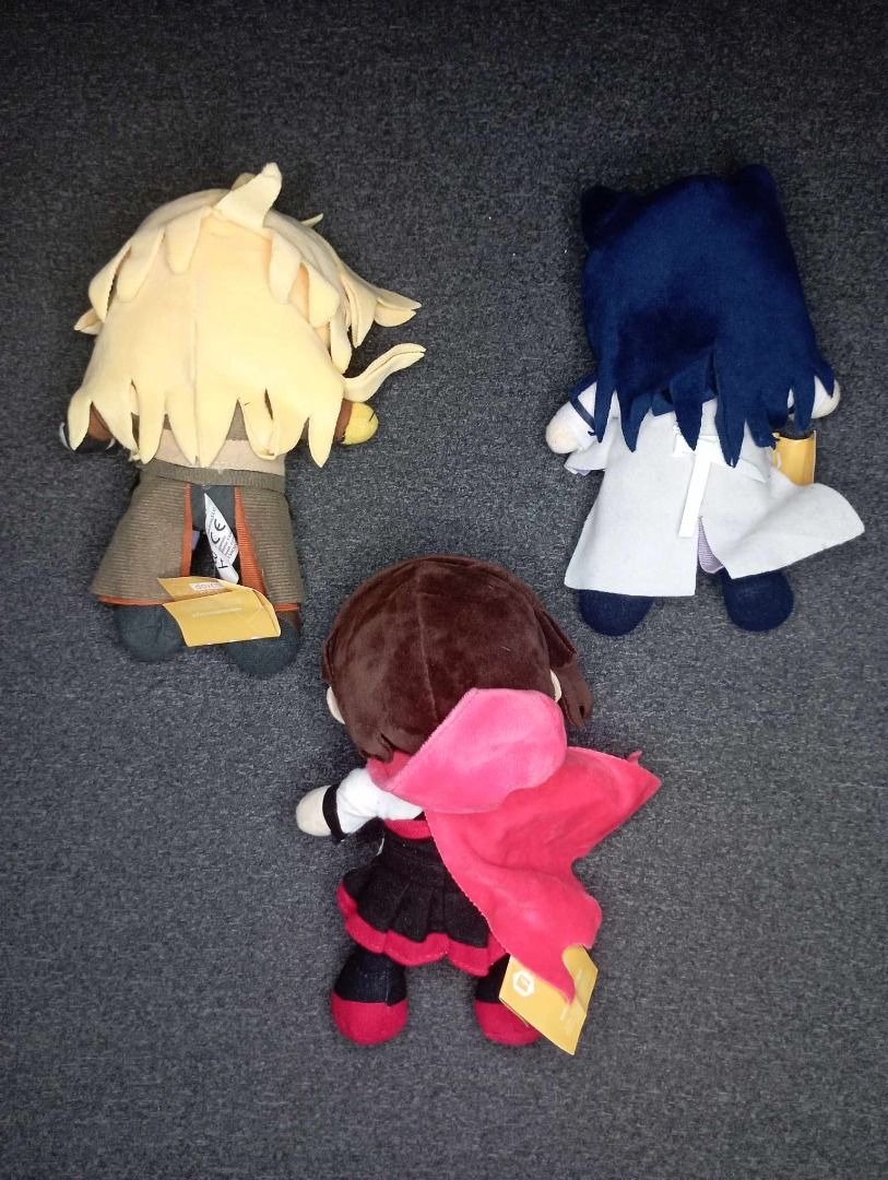 RWBY Set 8-Inch Ruby Rose Yang Xiao Long Blake Belladonna Anime Plush ...