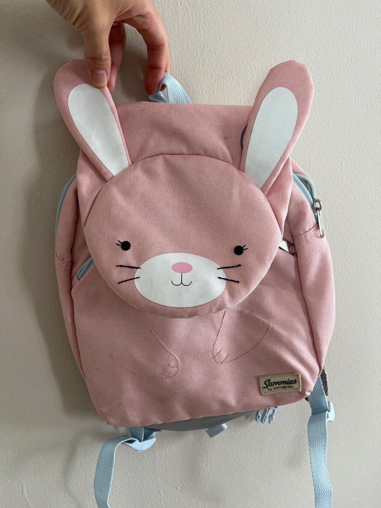 Samsonite bunny Sammies backpack, Babies & Kids, Babies & Kids Fashion ...