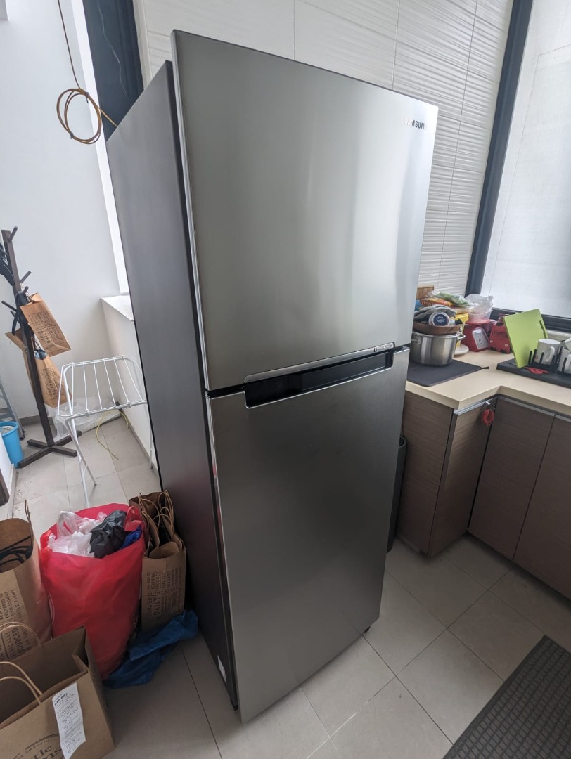 SAMSUNG 321L 2 DOOR FRIDGE RT32K503ASL/SS TWIN COOLING PLUS™ (TOP MOUNT ...
