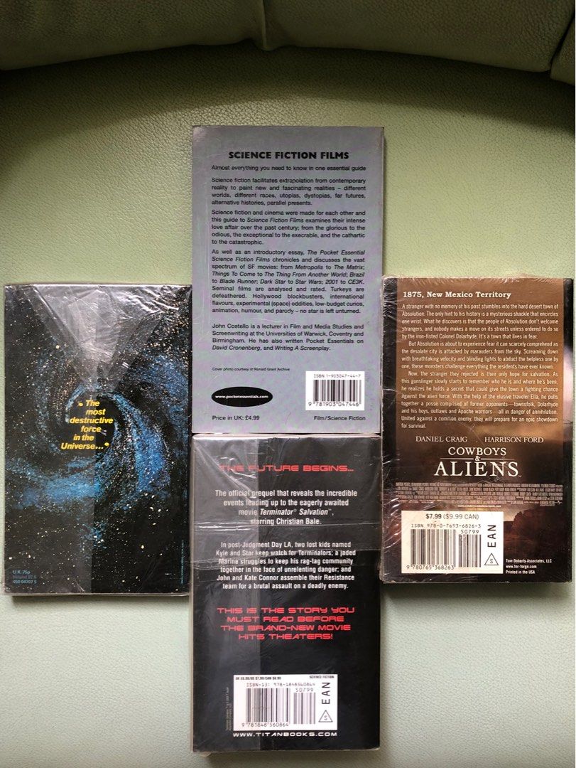Science Fiction novels, Sci-Fi film-based, Movie Tie-in editions, P150 ...