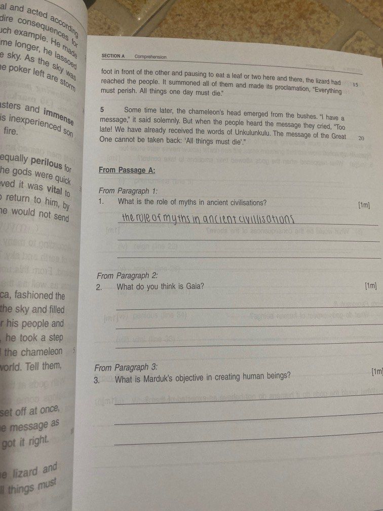 sec 1 english practice, Hobbies & Toys, Books & Magazines, Assessment ...