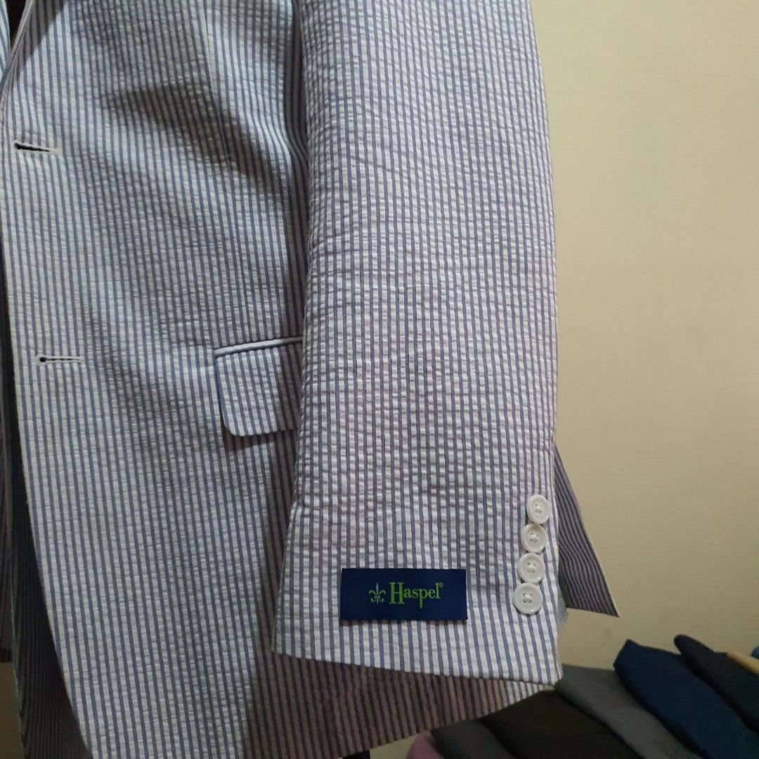 Seersucker suit By Haspel, Men's Fashion, Coats, Jackets and Outerwear ...