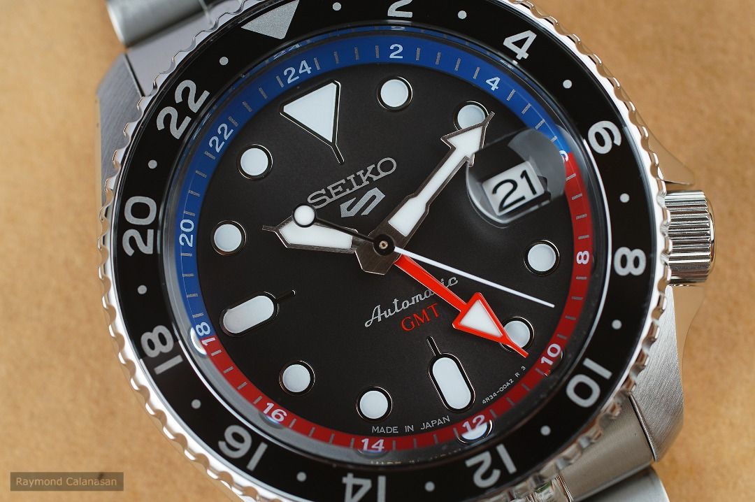 Seiko SSK019 SKX GMT Pepsi US Exclusive, Men's Fashion, Watches ...