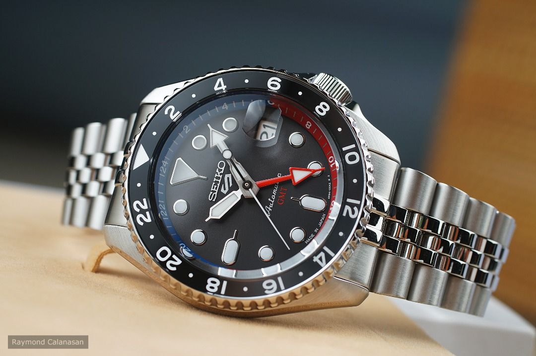 Seiko SSK019 SKX GMT Pepsi US Exclusive, Men's Fashion, Watches ...